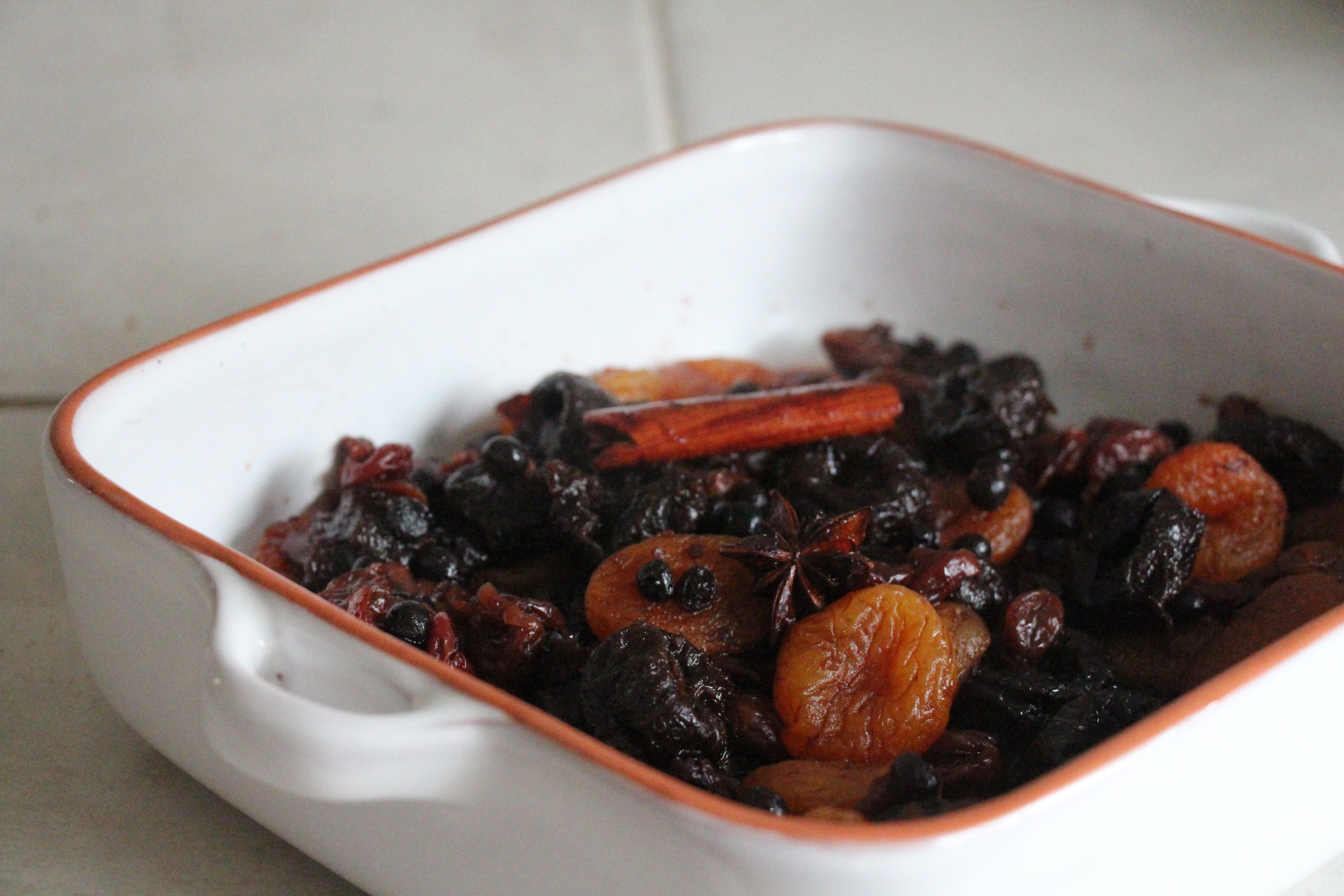 Spiced Dried Fruit Compote